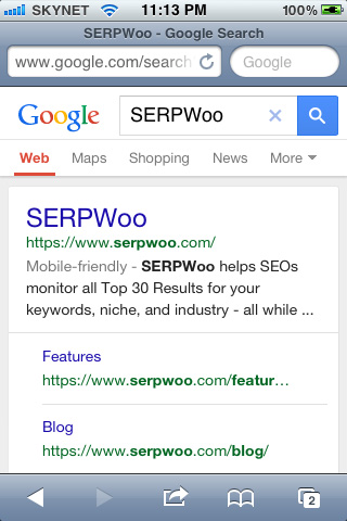 Monitor The Whole Serps Serpwoo Niche Tracker
